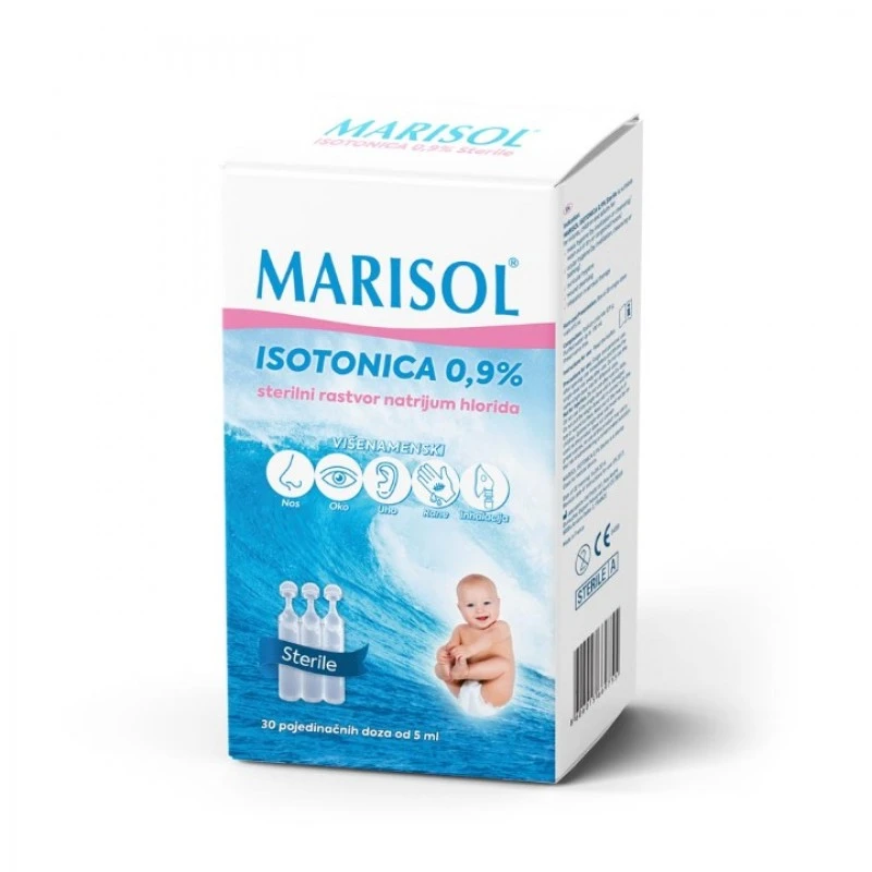 Marisol Isotonica 0,9% Sterilne Ampule 30X5 Ml • Esensa Apoteka