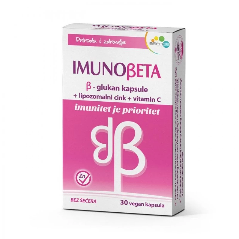 Imunobeta Β-Glukan Za Jačanje Imuniteta 30 Kapsula • Esensa Apoteka