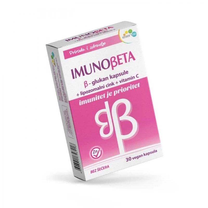 Imunobeta Β-Glukan Za Jačanje Imuniteta 30 Kapsula • Esensa Apoteka