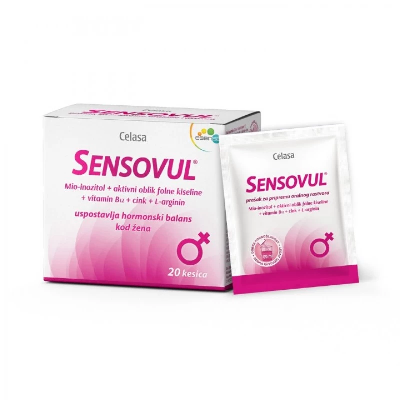 Sensovul Prasak Za Pripremu Oralnog Rastvora, 20 Kesica • Esensa Apoteka