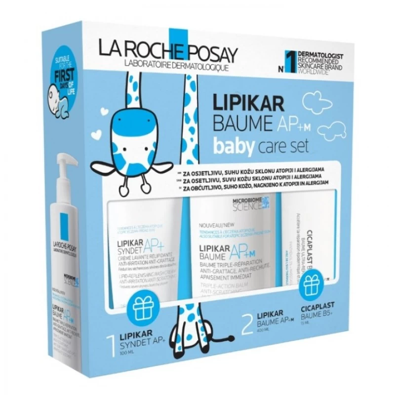 La Roche Posay Lipikar Promo Set - Lipikar Baume Ap+M 400Ml + Lipikar ...