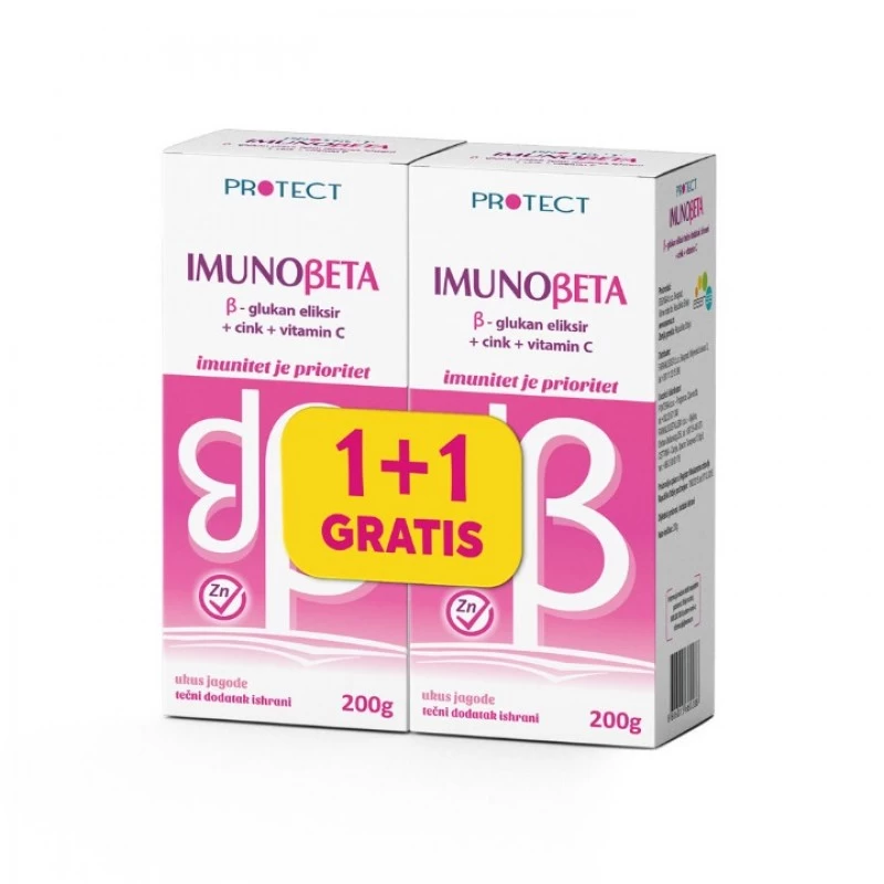 Imunobeta Glukan Eliksir Sa Zn 200G 1+1 Gratis • Esensa Apoteka