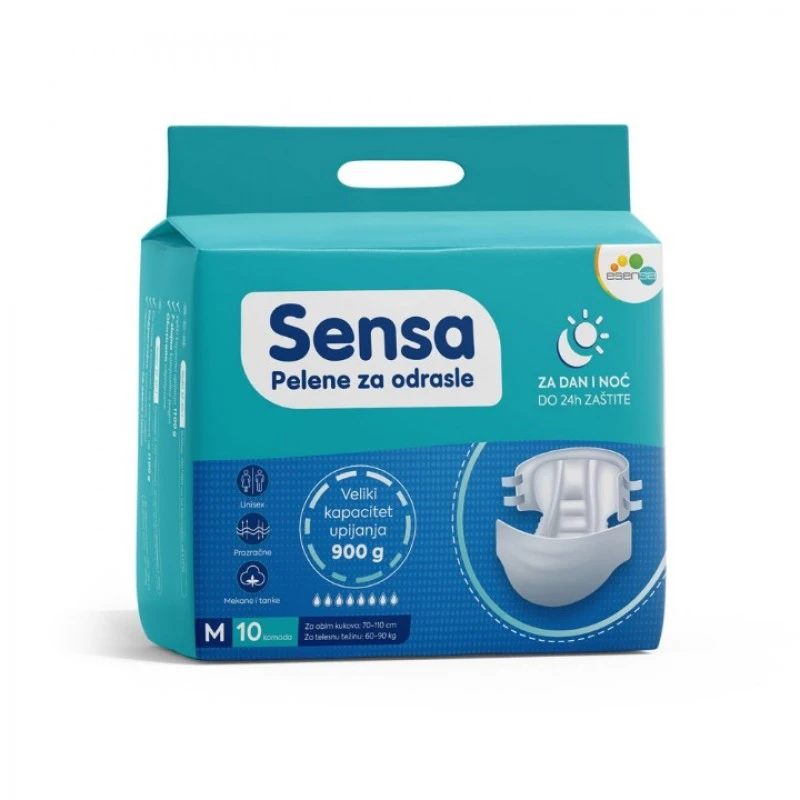 Sensa Pelene Za Odrasle M Veličina, A10 • Esensa Apoteka