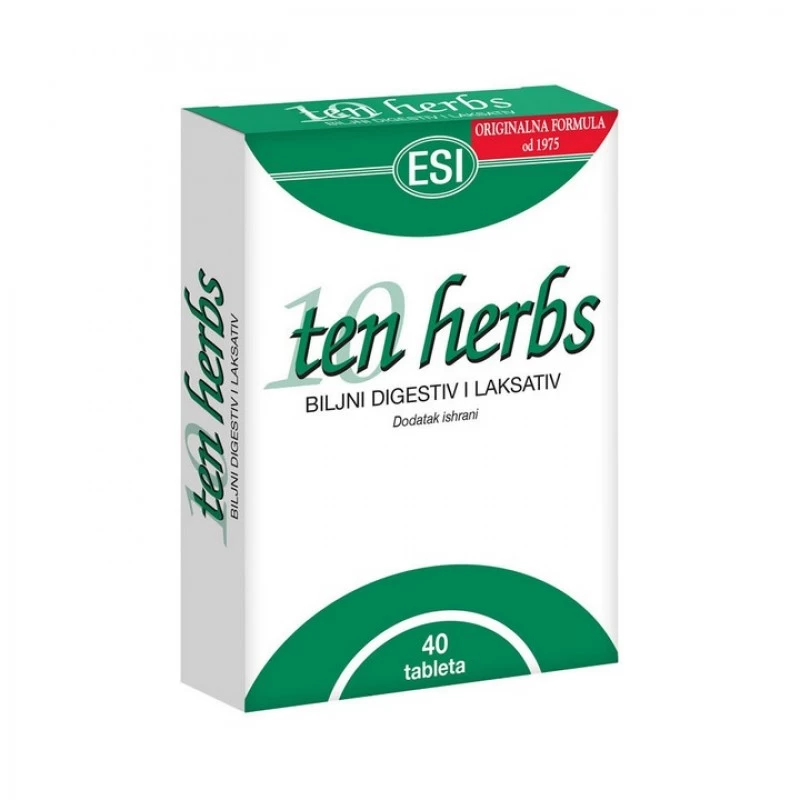 Ten Herbs, 40 Tableta • Esensa Apoteka