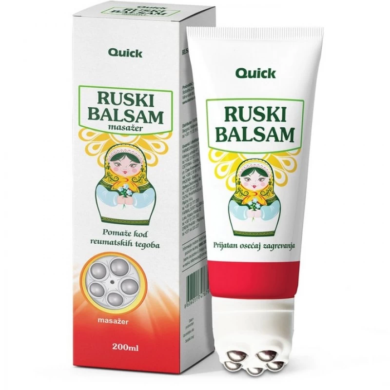 Ruski Balsam Sa Masažerom 200Ml • Esensa Apoteka