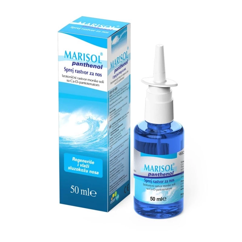 Marisol Panthenol Sprej Za Nos 50Ml • Esensa Apoteka